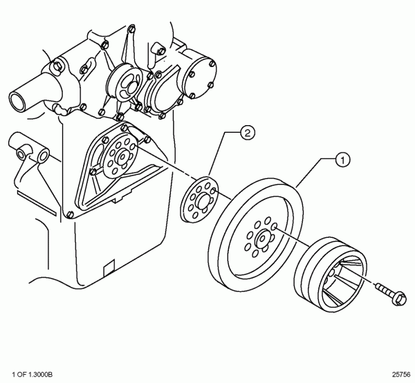 DETROIT SERIES 55 Vibration Damper #198 - Grace Diesel Shop - Detroit ...